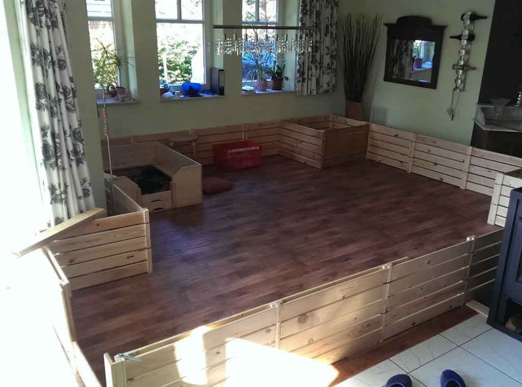 Luxus Welpenauslauf Für Wohnung Holz Ebenbild